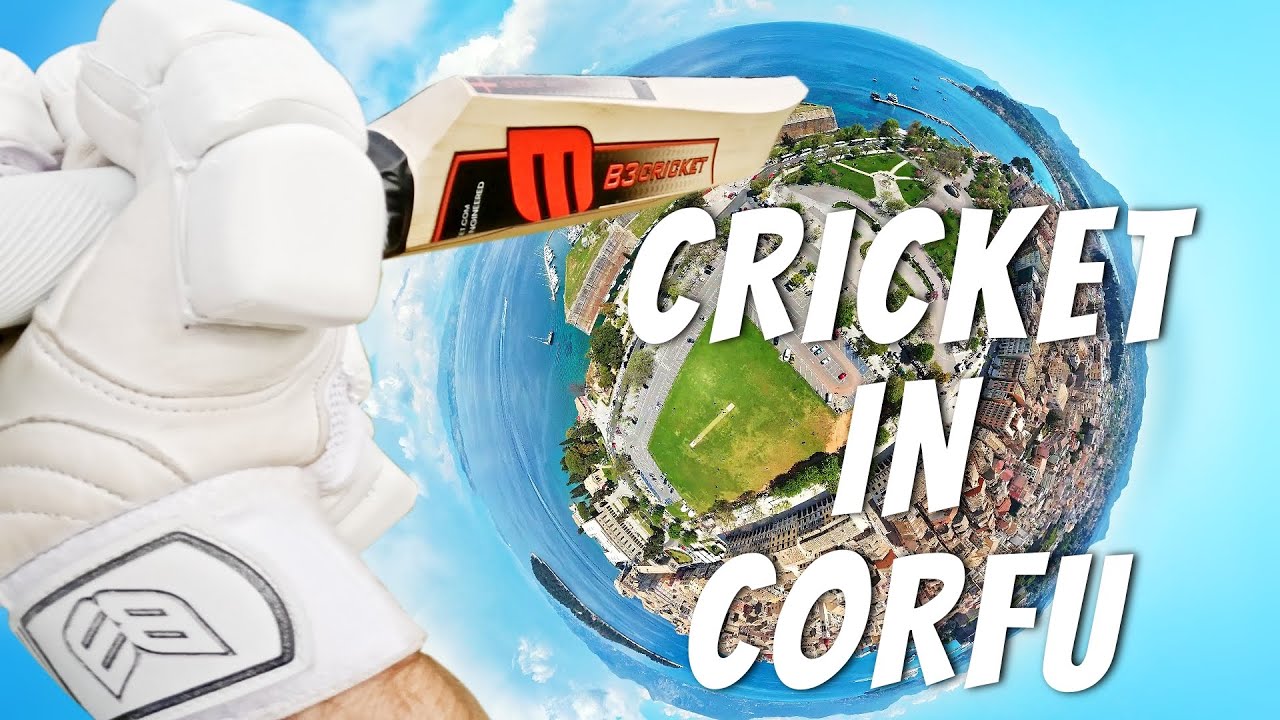 SCREAMING catches, INTERNATIONAL cricketers & CORFU! - YouTube
