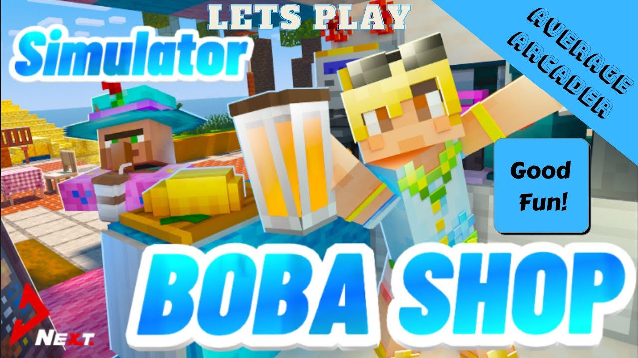 Lets Play Minecraft Boba Shop Simulator - YouTube