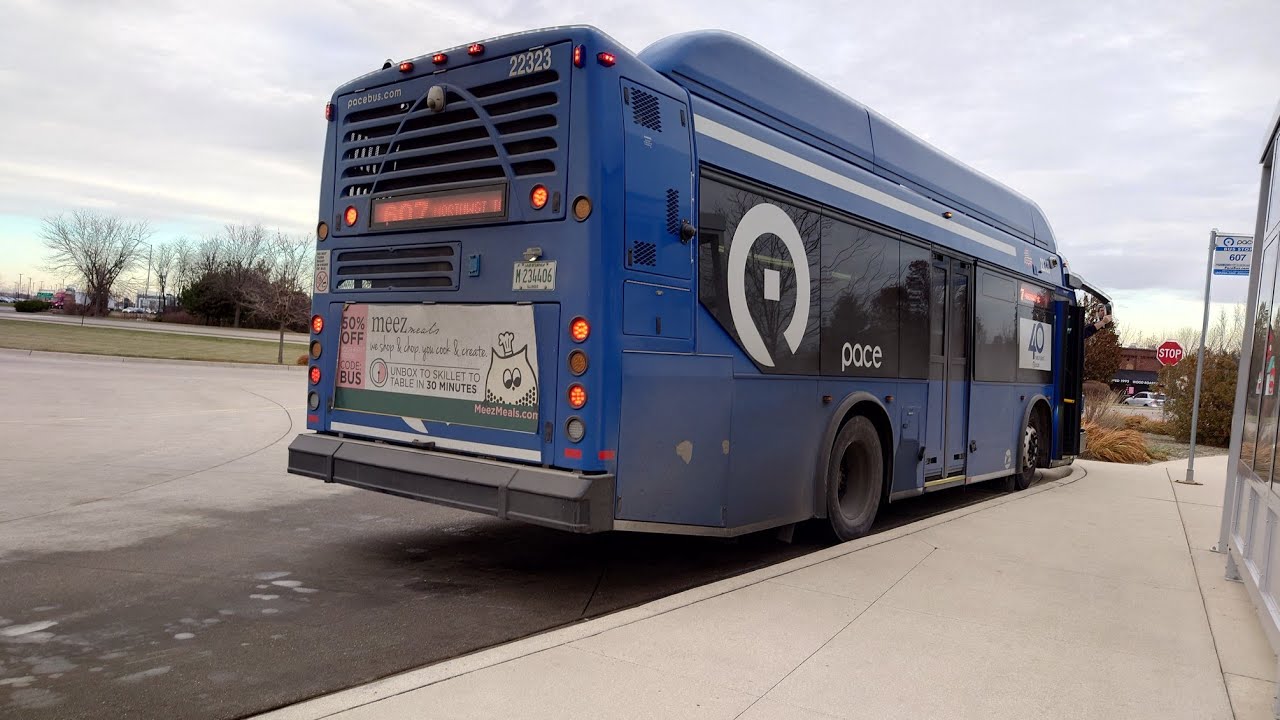 Ride On Pace Bus 2022 ElDorado National Axess BRT 30' 22323 On Rt 607 ...
