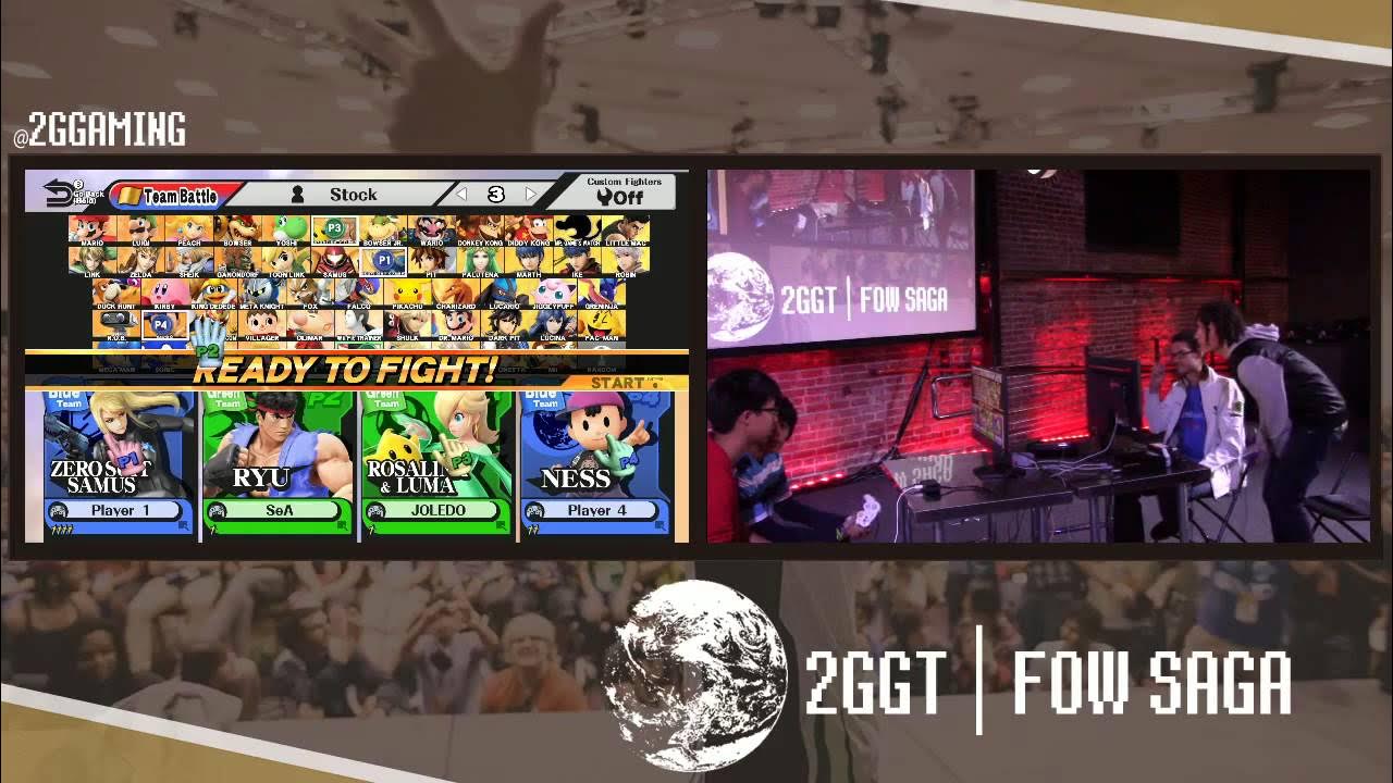 2GGT: FOW Saga - Nairo/FOW (Blue) Vs. Sea-Loss/Joledo (Green) Winners Side - Smash Wii U - YouTube