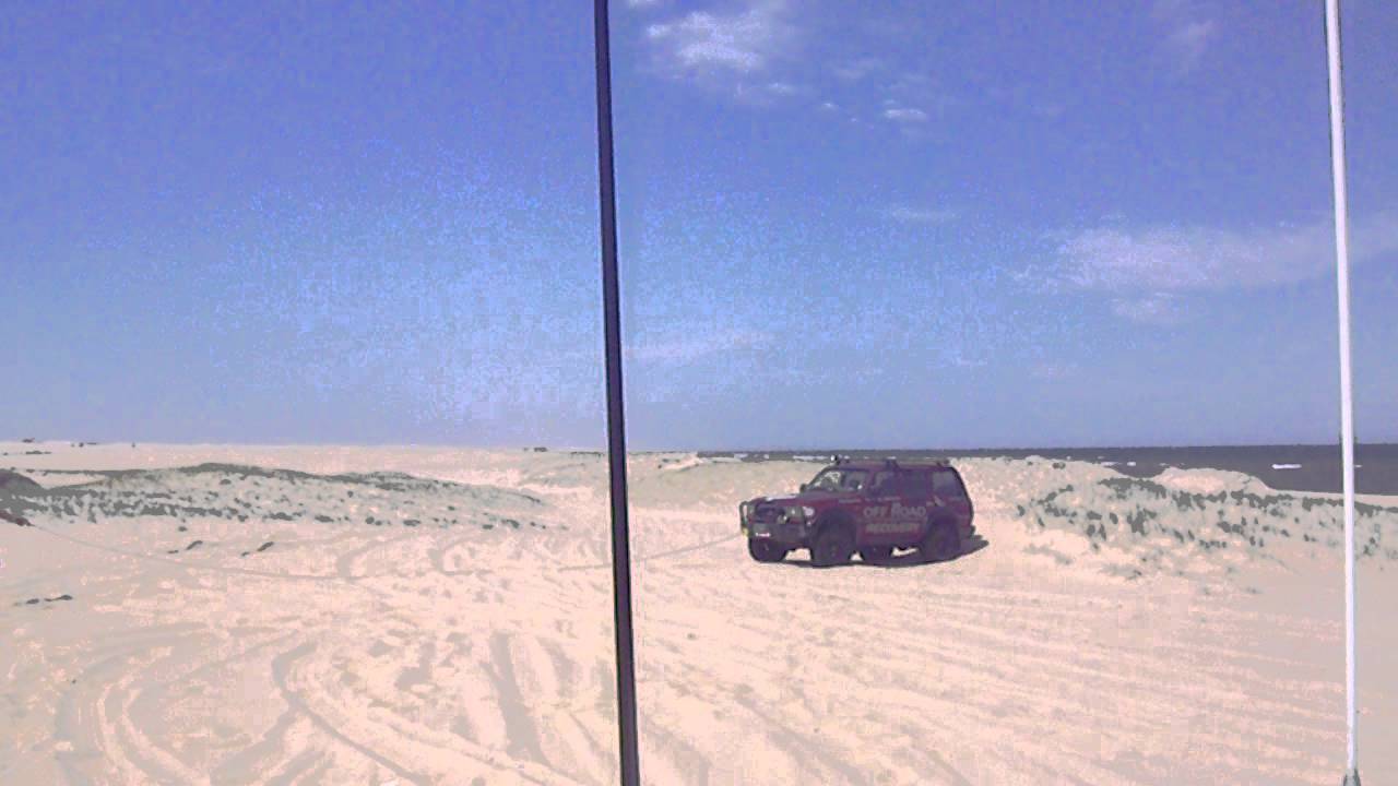 RV Fail Stockton Beach - YouTube