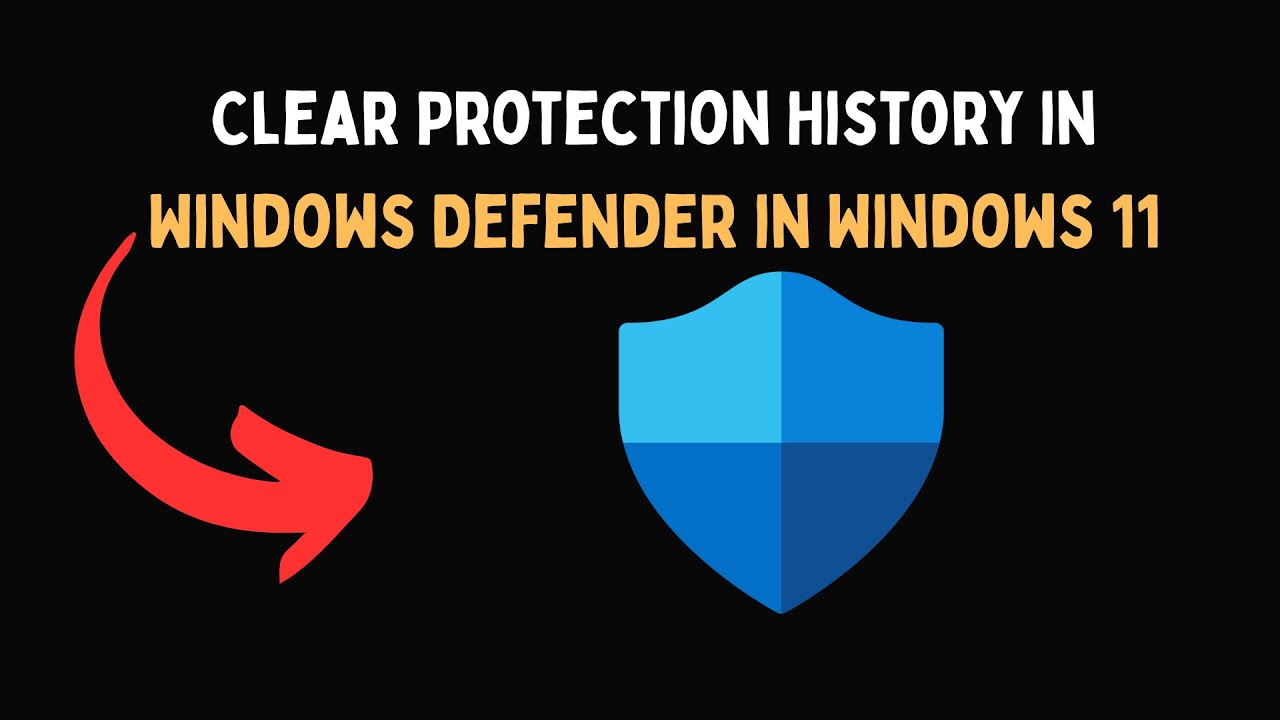 Clear Protection History in Windows Defender in Windows 11 - YouTube