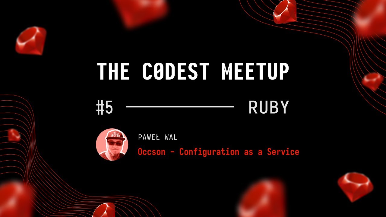 #5 The Codest Meetup: Occson - Configuration as a Service - YouTube