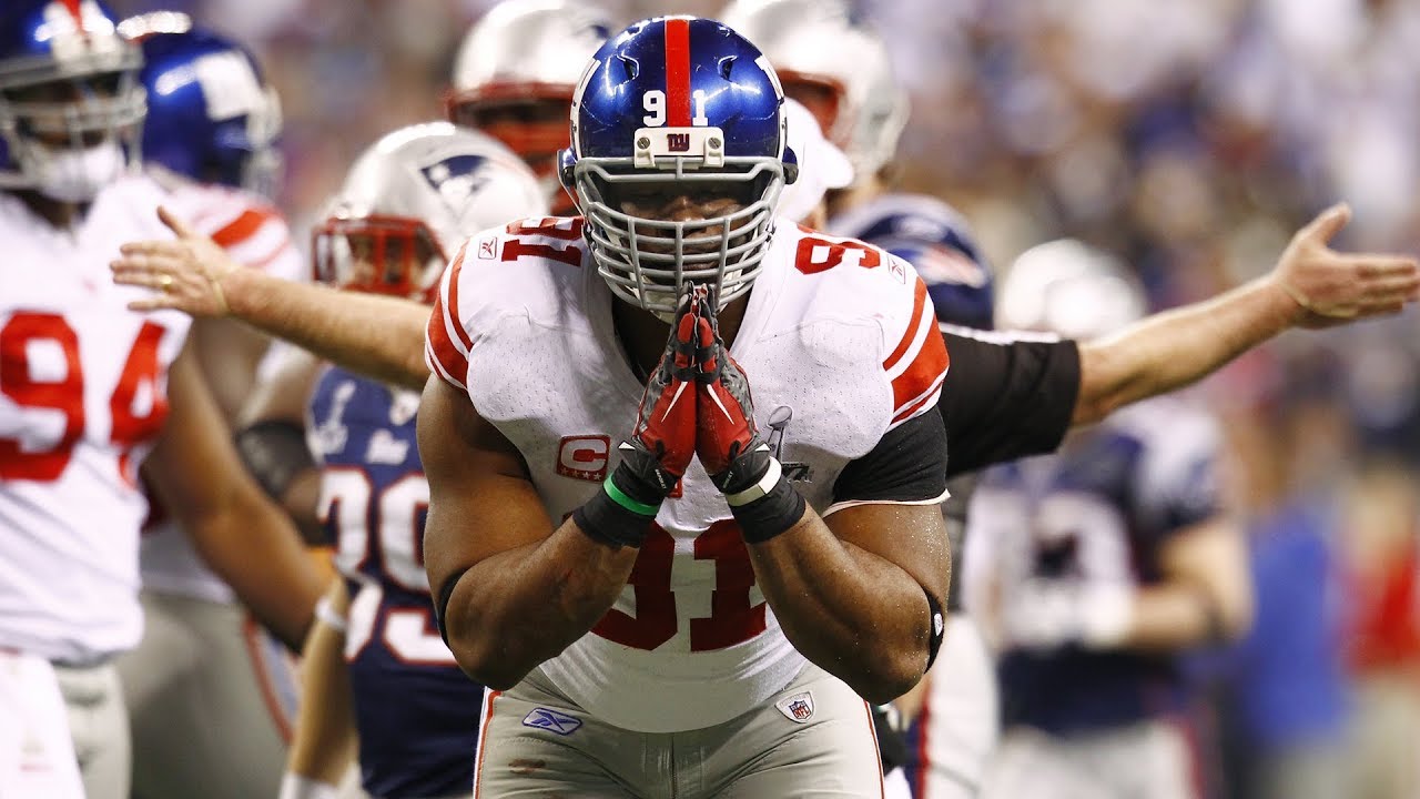 NFL Draft Memories: New York Giants DE Justin Tuck - YouTube