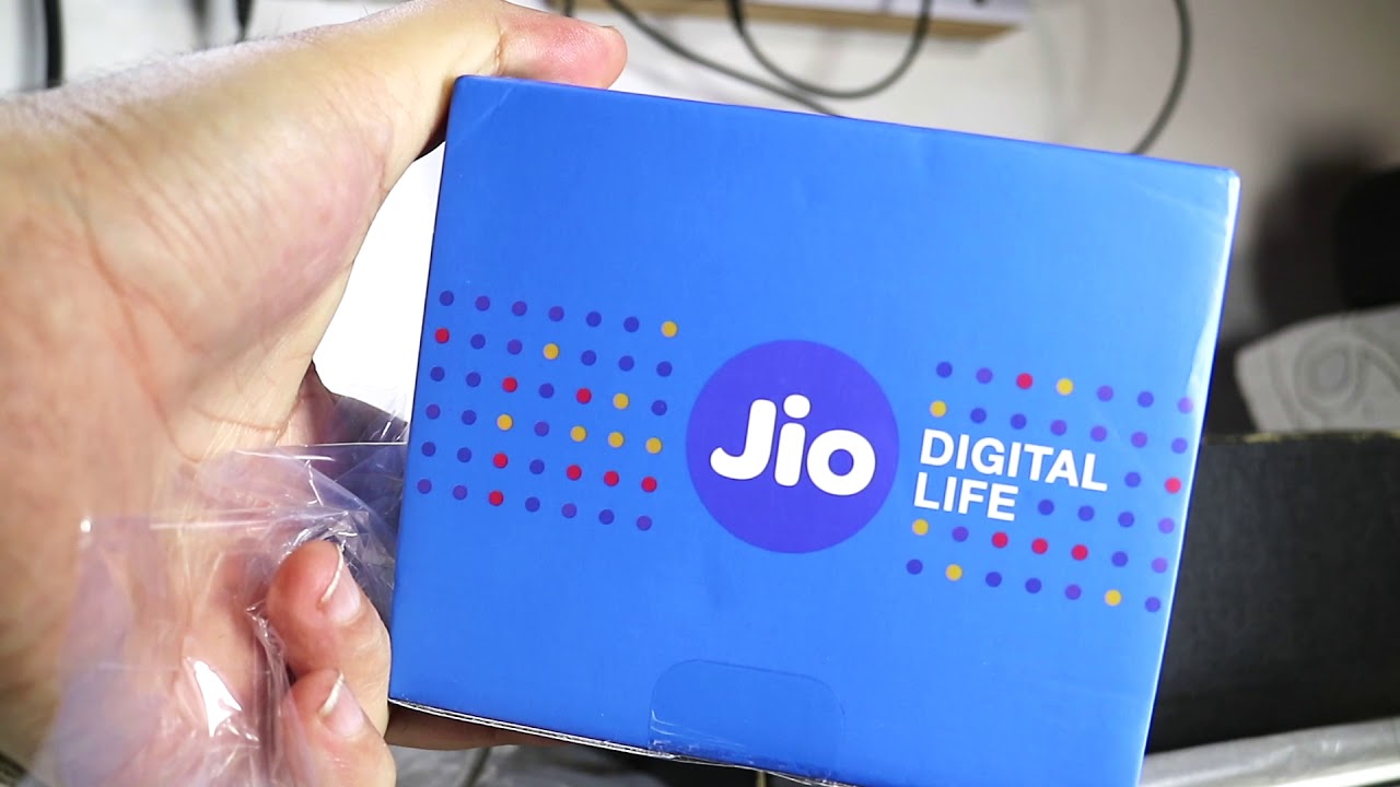 Reliance jio wifi 4g device unboxing, Punjab - YouTube