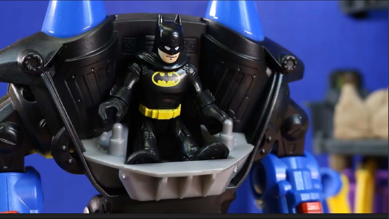 Batman & Wreck It Ralph Battle The Joker & Rescue Robotic Superhero ...