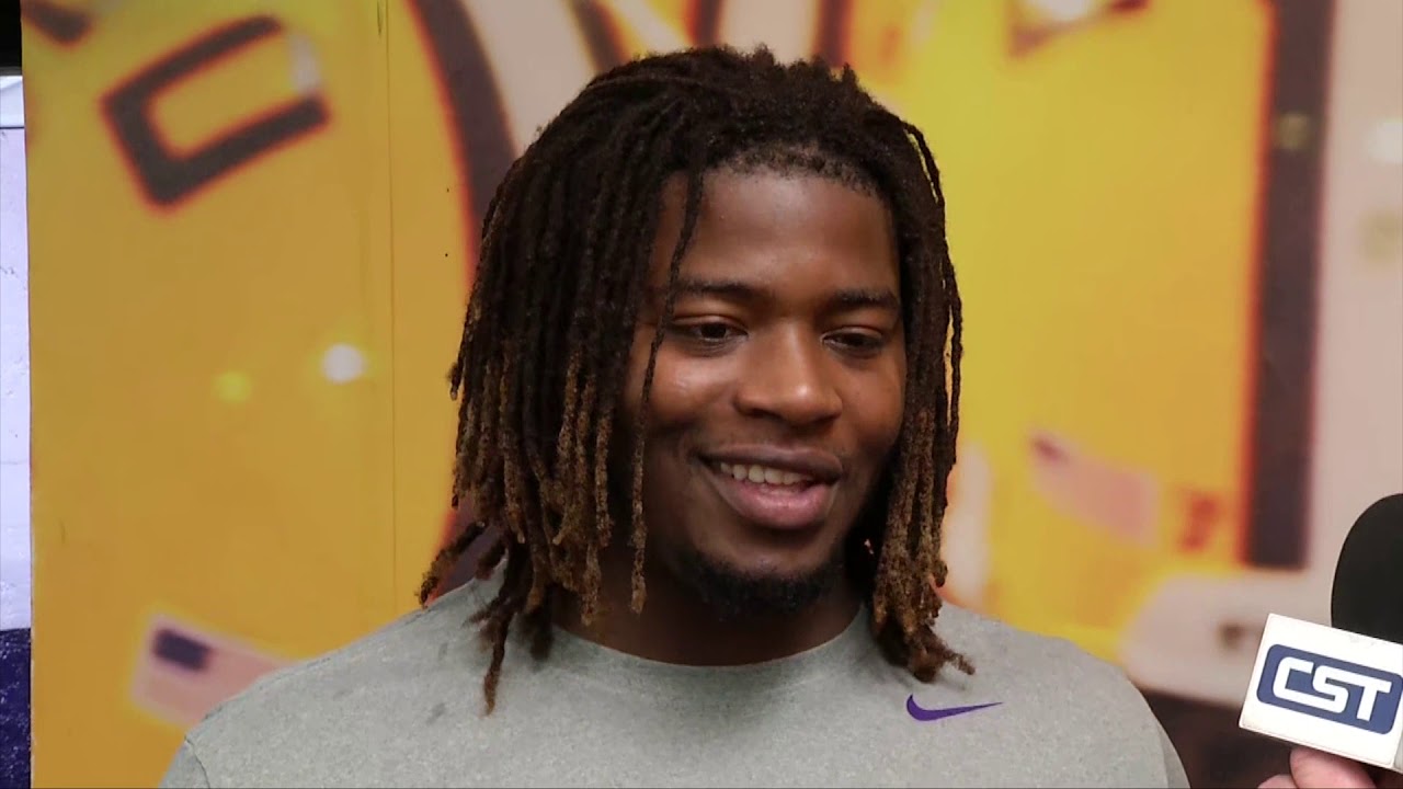 LSU's Damien Lewis reflects on special senior night: 'I almost cried ...