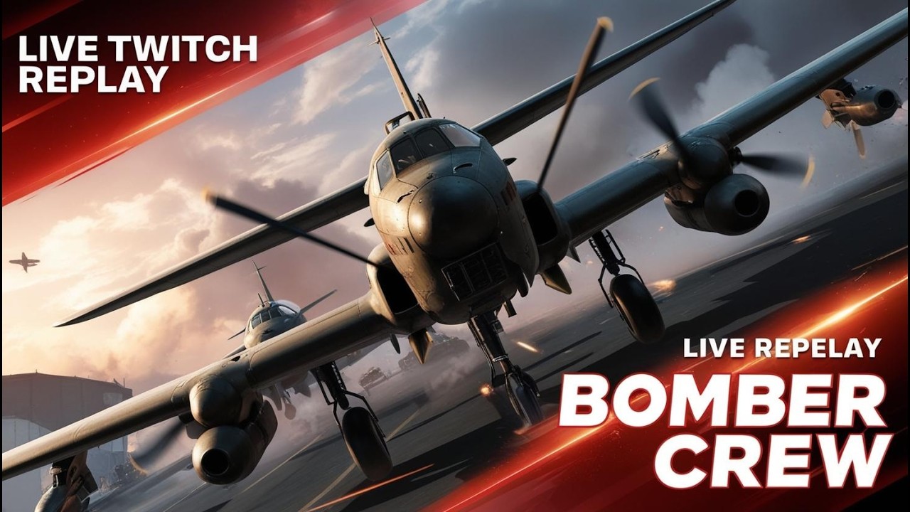 rediff live détente sur le jeux bomber crew - YouTube