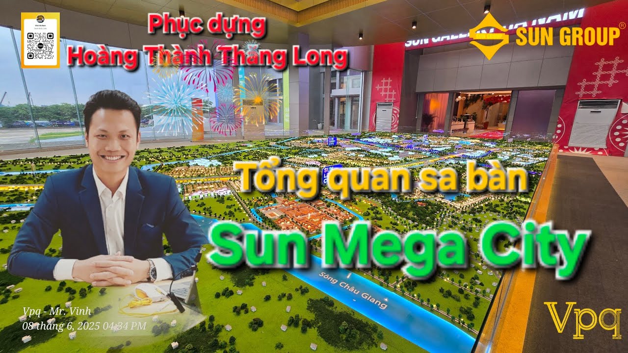 Tổng quan sa bàn Sun Mega City | Điểm nhấn Hoàng Thành Thăng Long - YouTube