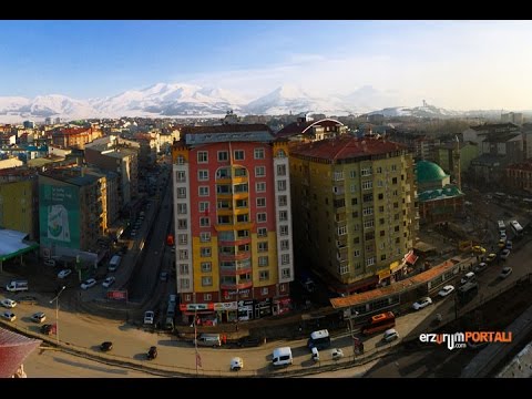 Erzurum'u Kuşkay'dan Kuş  Bakışı Seyredin!