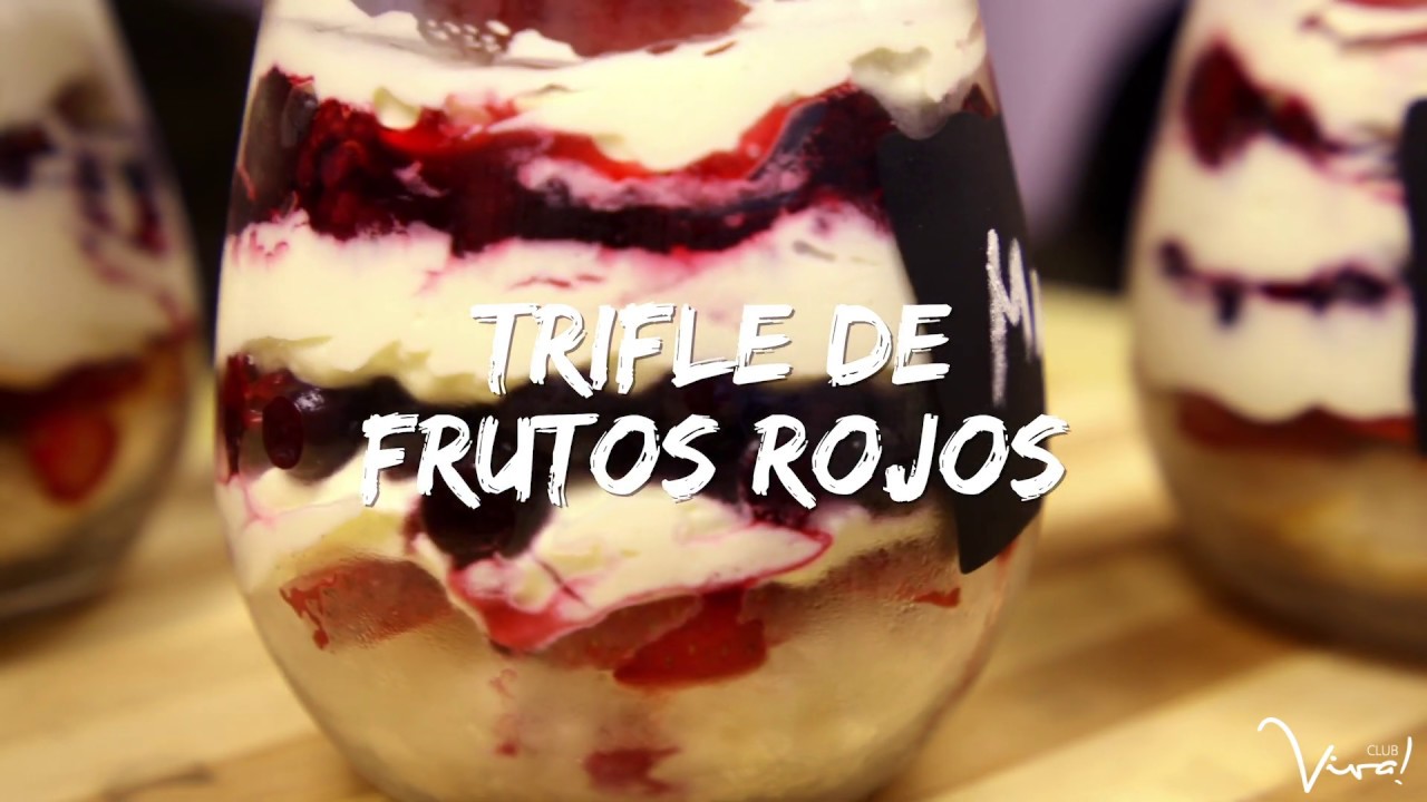 Receta: Trifle Frutos Rojos - YouTube