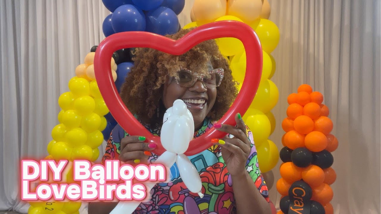 Parrot Balloon Animal | How To Make Balloon Heart - YouTube