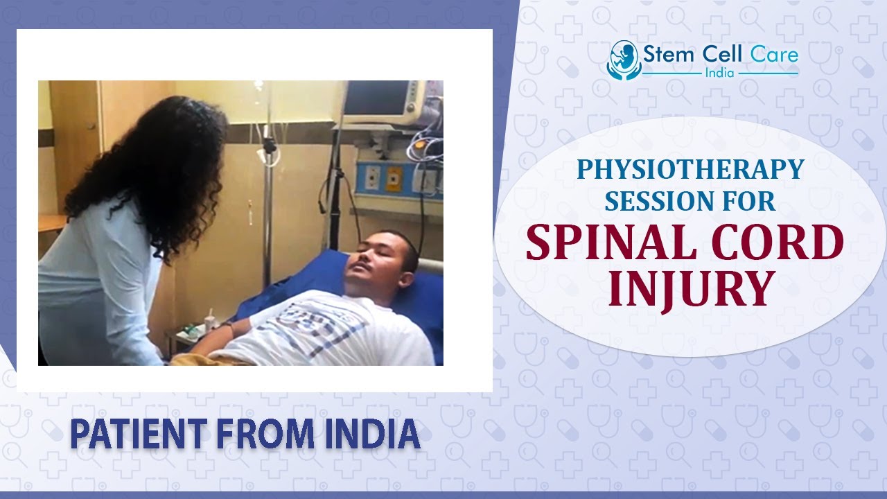 The Patient from Manipur, Physiotherapy session for Spinal cord injury ...