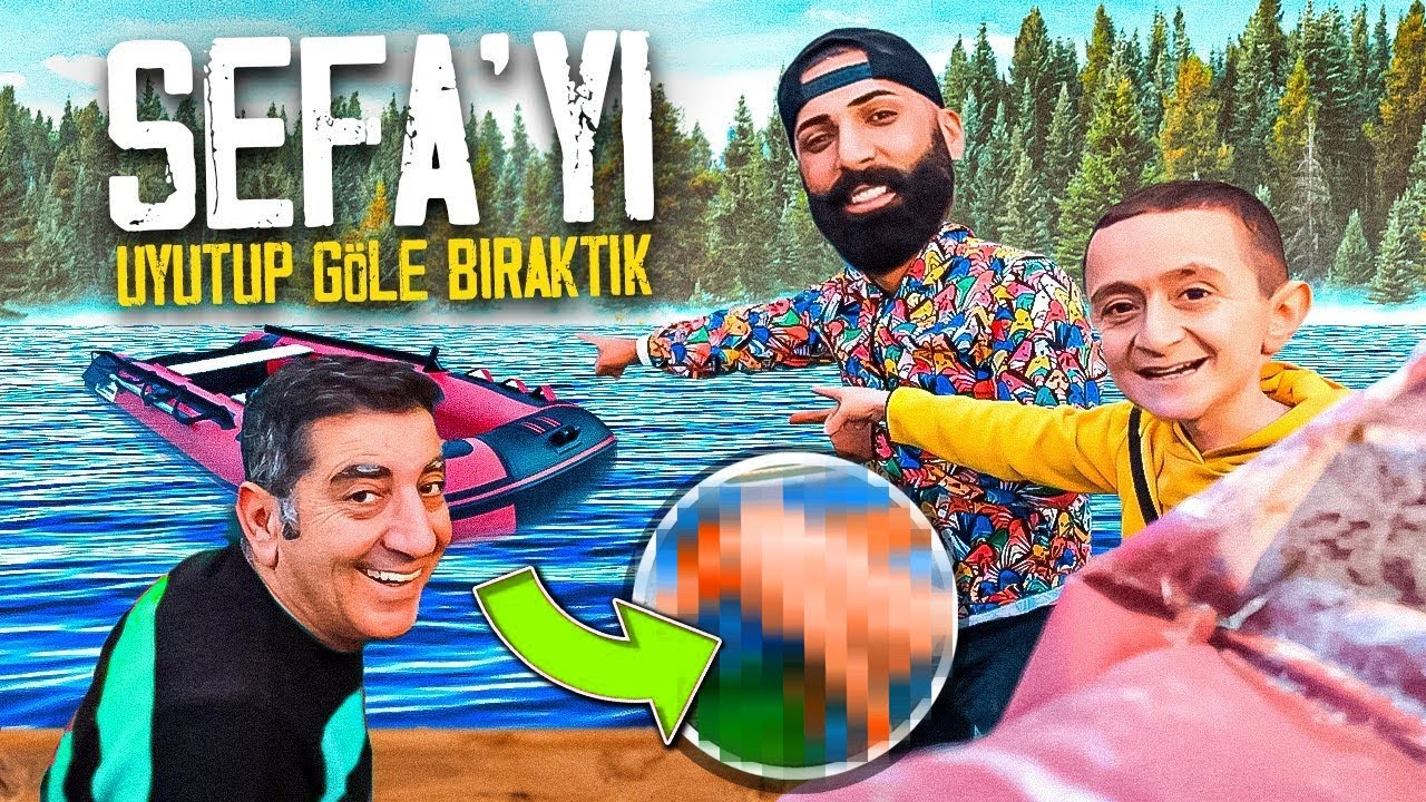 Sefa'yı Uyuttuk, Gölün Ortasında Uyandı - YouTube