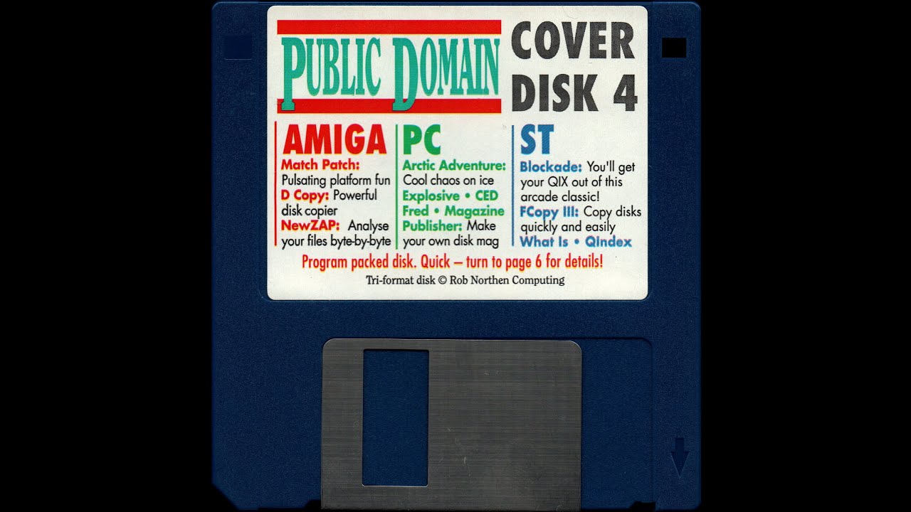 Amiga Floppy Disk Loader Public Domain Magazine Public Domain 04 MAR ...