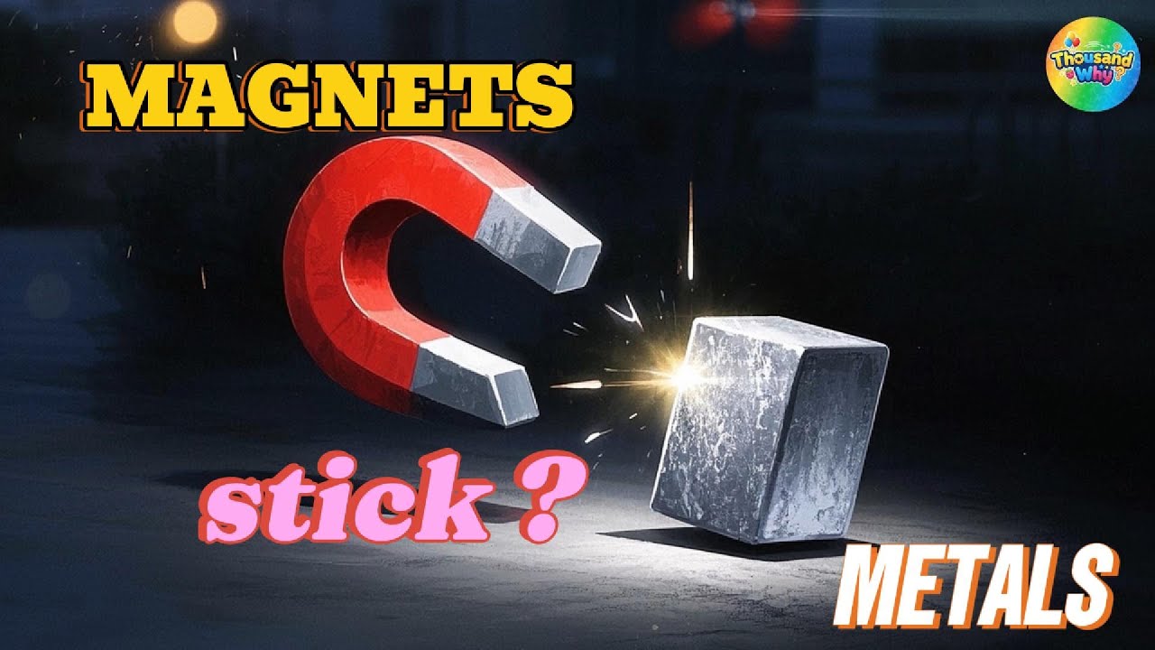 [ VOL 23 ] WHY DO MAGNETS STICK TO METAL? | THOUSAND WHY | MULTISUB ...