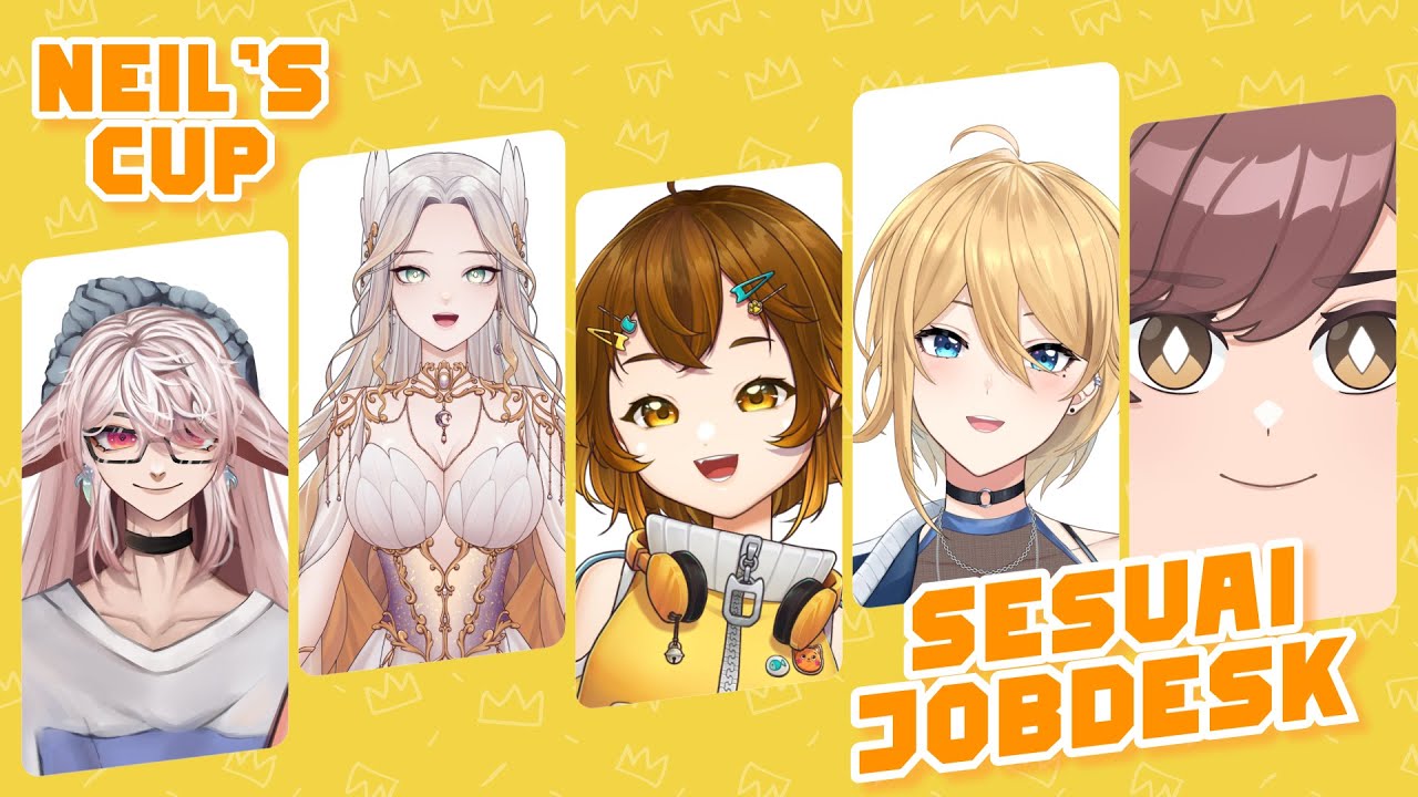 TIM TERCEPAT DI BARAT NIH BOSS | Neil's Cup Fallguys SESUAI JOBDESK (Cole's POV) [VTuber ...