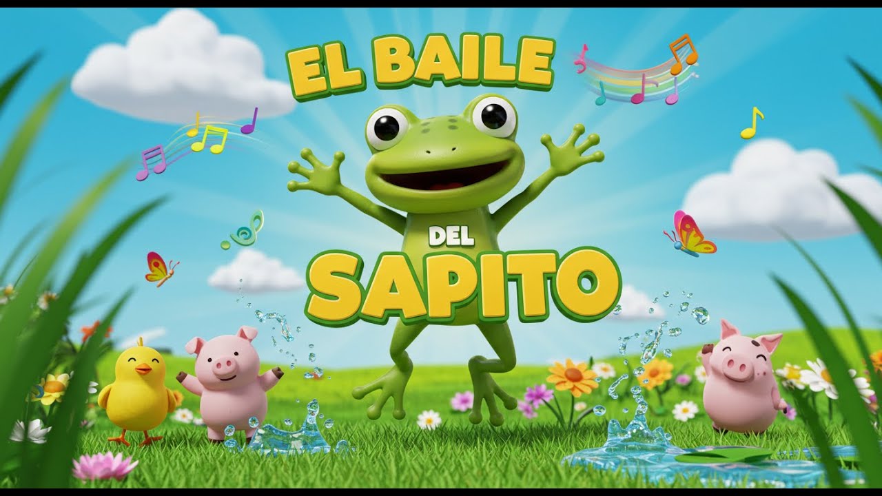 El Baile del Sapito 🐸 | Canción Infantil de La Granja para Bailar y ...
