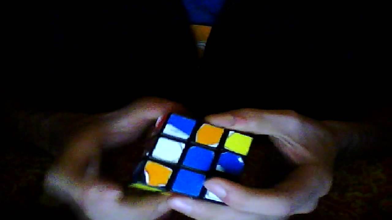Rubik's Cube falls apart while cubing fast...Boom! - YouTube