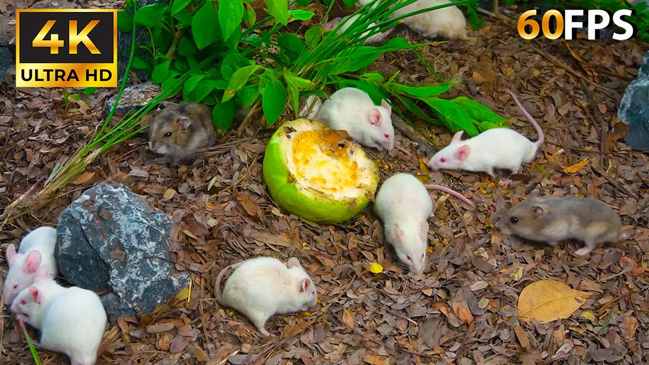 CAT TV: Mice on the Move – A Day in the Life of a Field Mouse - YouTube