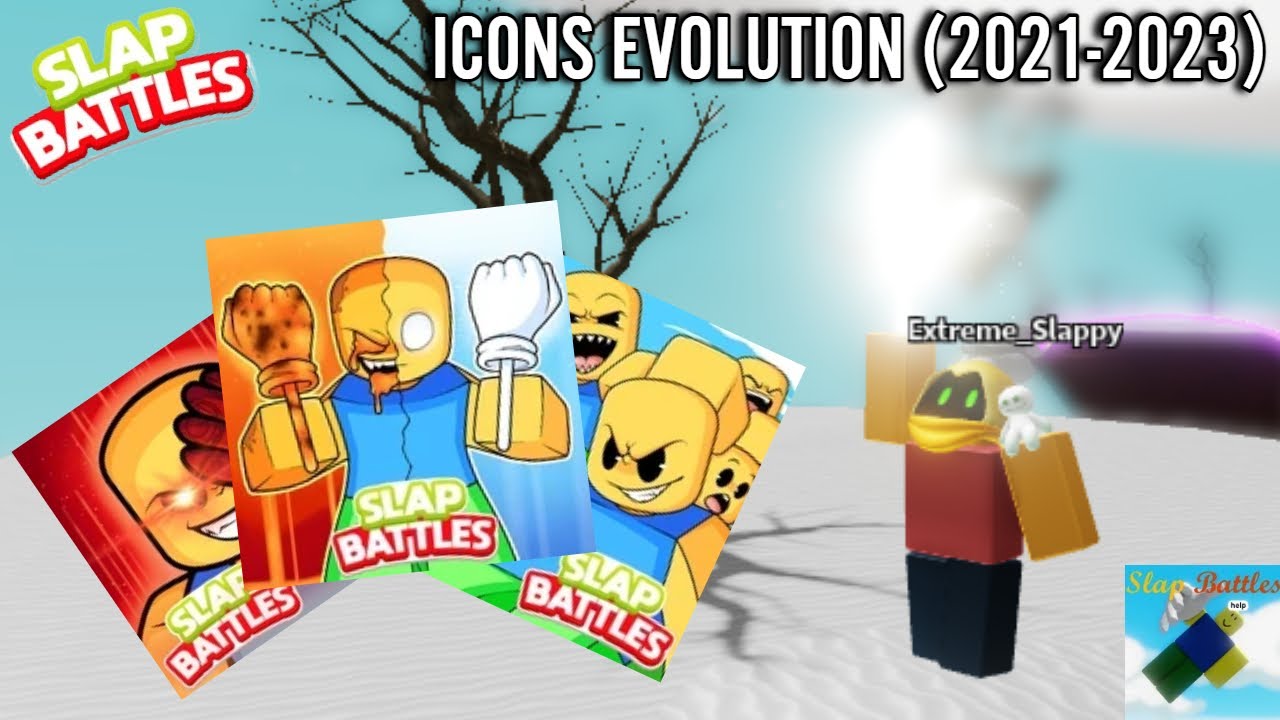 SLAP BATTLES ICON EVOLUTION (2021-2023) | Slap Battles - YouTube