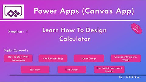 PowerApps Tutorial - YouTube