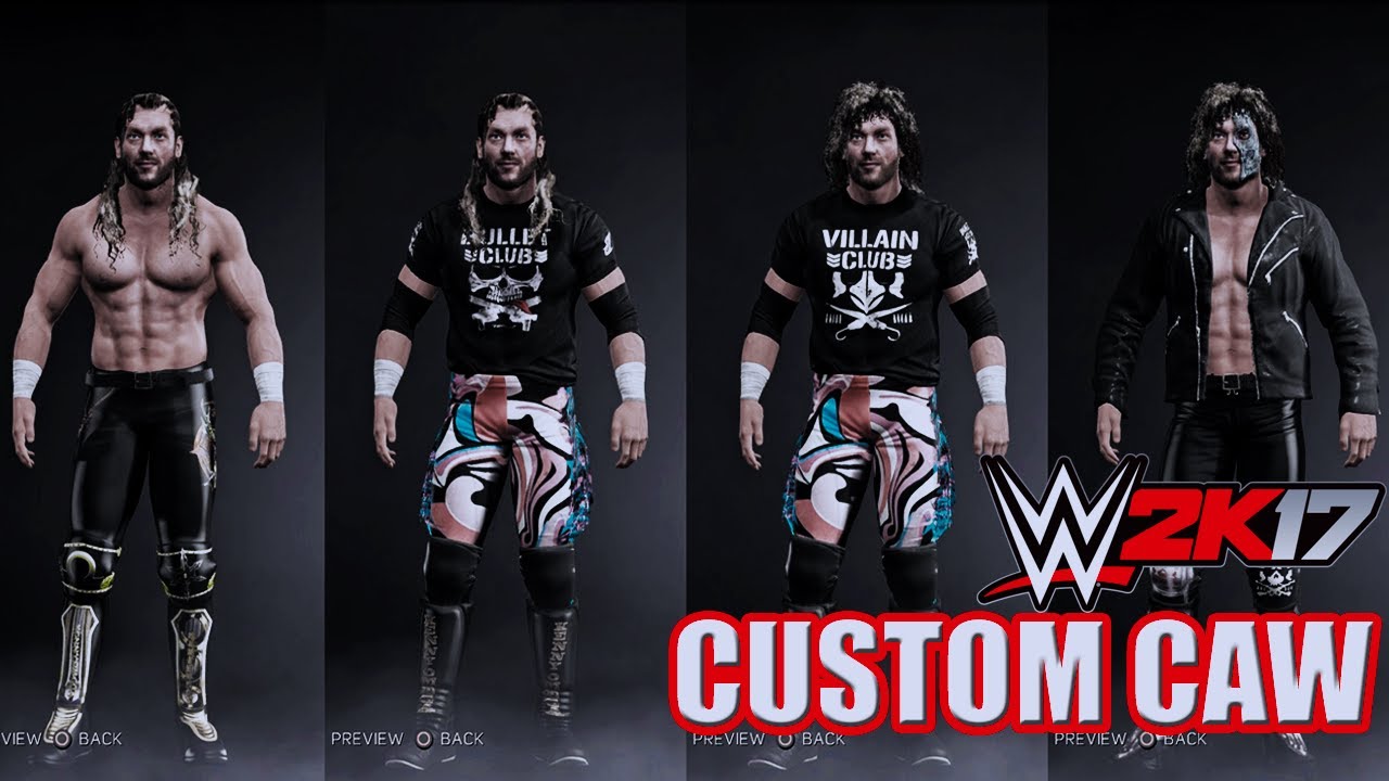 WWE 2K17 - KENNY OMEGA CUSTOM CAW BY RAIEE86 - YouTube