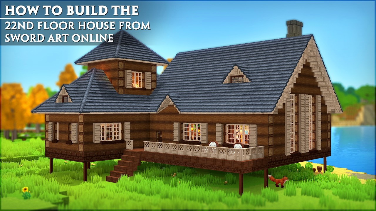 How to Build the 22nd Floor House from the Anime Sword Art Online ...