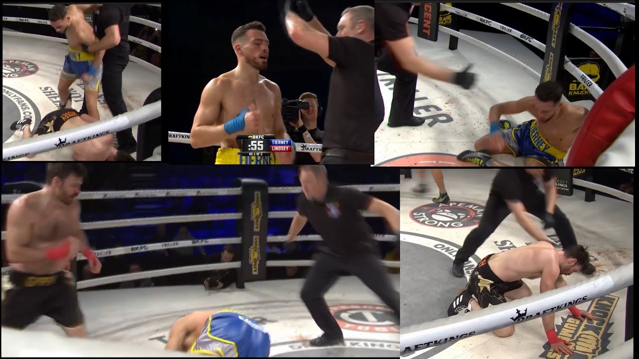 BKFC 37 Connor Tierney vs Jake Lindsey - YouTube