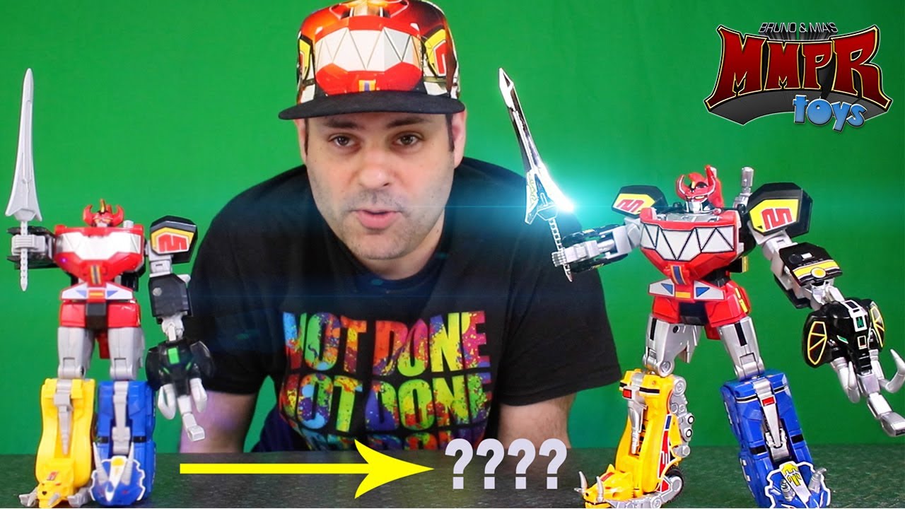 Make Your Hasbro MMPR Megazord Awesome! (BD15 Decals & Props) - YouTube
