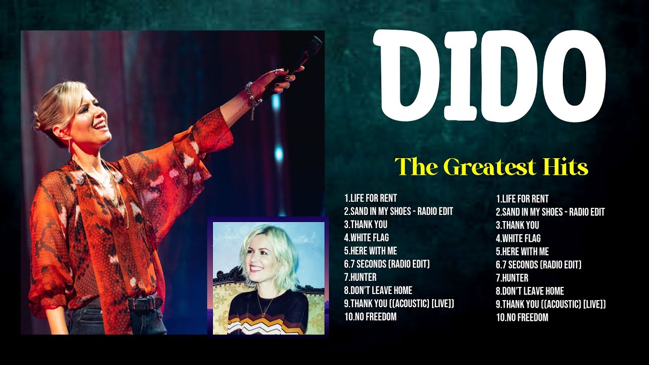 Dido Greatest Hits Playlist Full Album ~ Best Songs Collection Of All ...