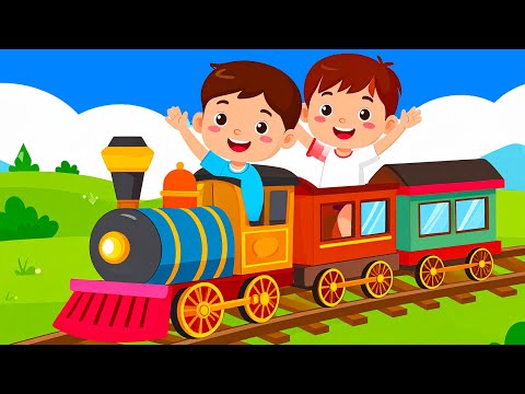 Tren Gelir Hoş Gelir - Tren Gelir Çuf Çuf - Kırmızı Tren - Eğlenceli Çocuk Şarkısı