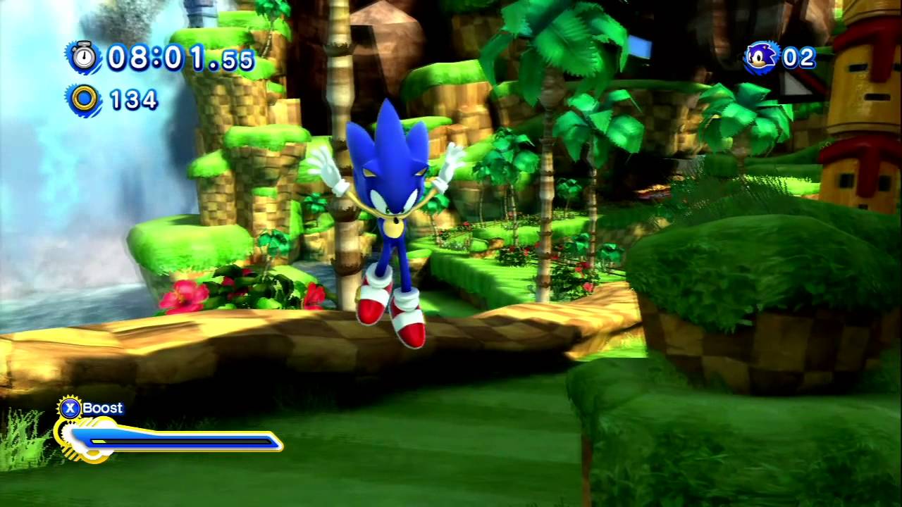 Sonic fell for hours - YouTube