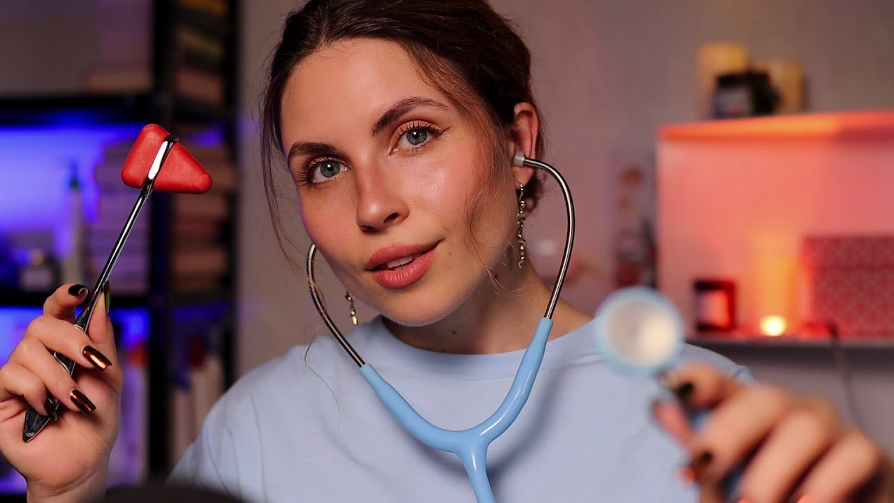 ASMR Cranial Nerve Exam | Eye Exam, Hearing Test, Smell, Taste ...