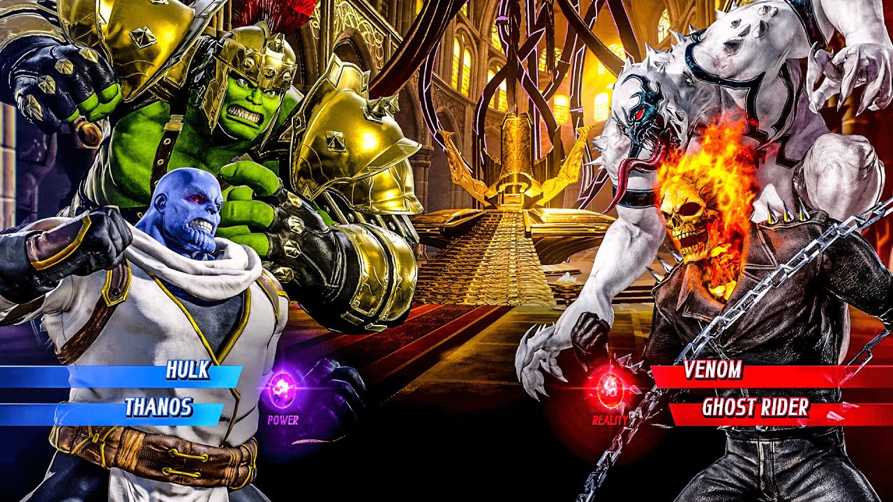 Marvel vs Capcom Infinite : Hulk & Thanos VS Venom & Ghost rider : pc ...