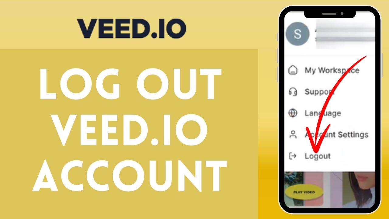 How to Log Out of Veed.io Account 2024 | Sign Out of Veed.io Account ...
