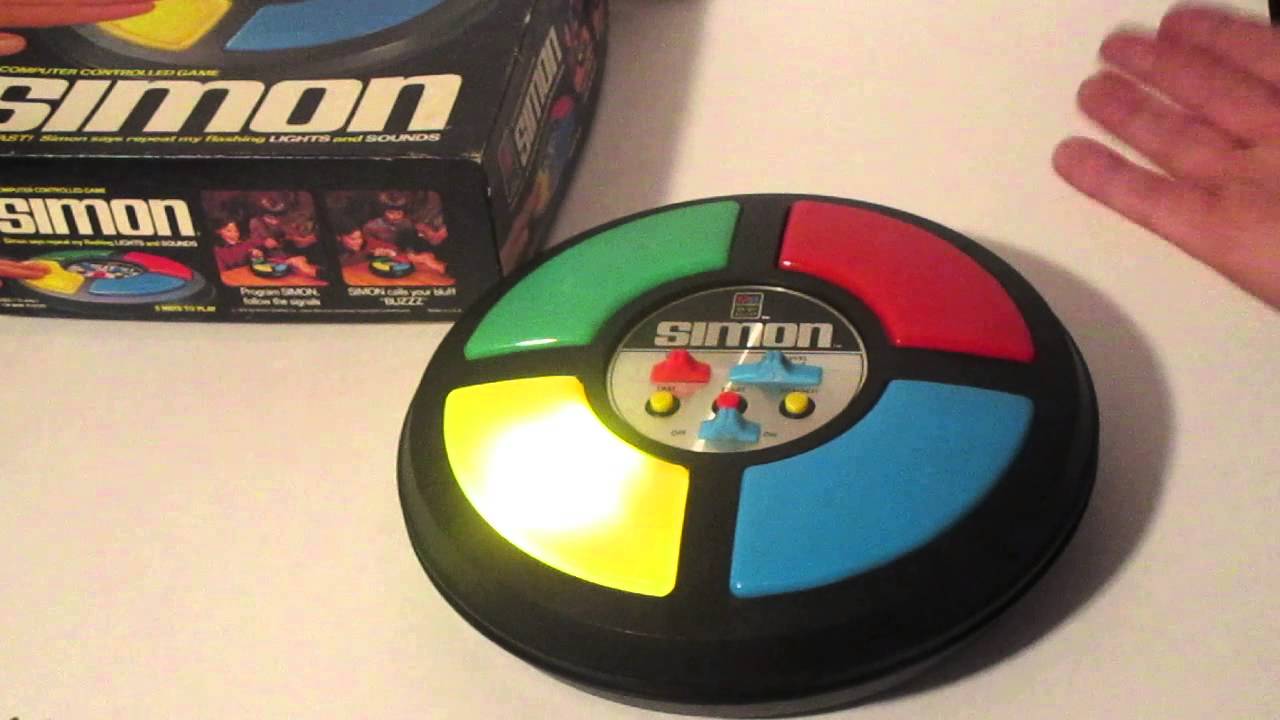 Milton Bradley 1978 Electronic Simon Game - YouTube