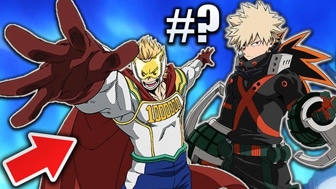 The Top 10 Heroes At the End of My Hero Academia - YouTube