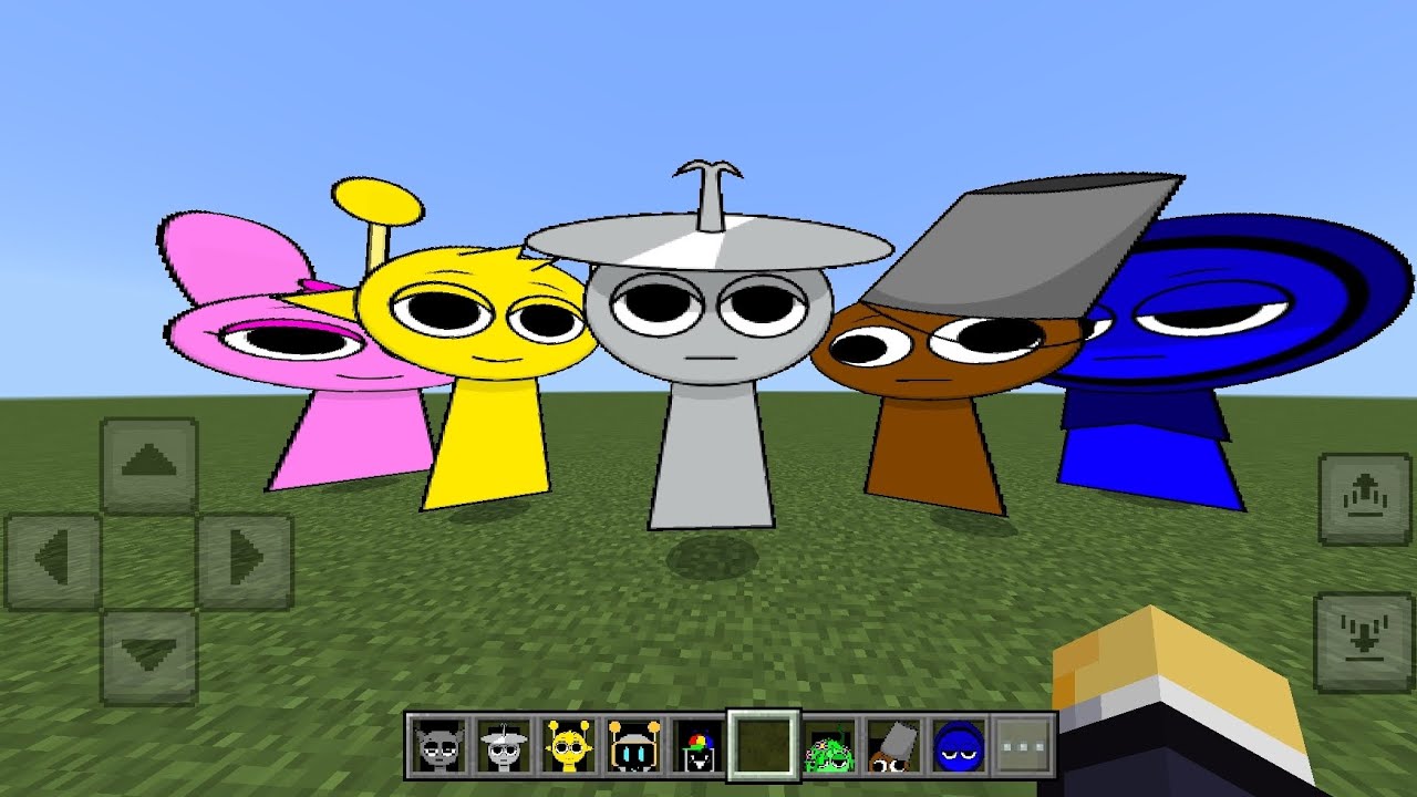 INCREDIBOX SPRUNKI V2 MOD ADDON IN MINECRAFT PE - YouTube