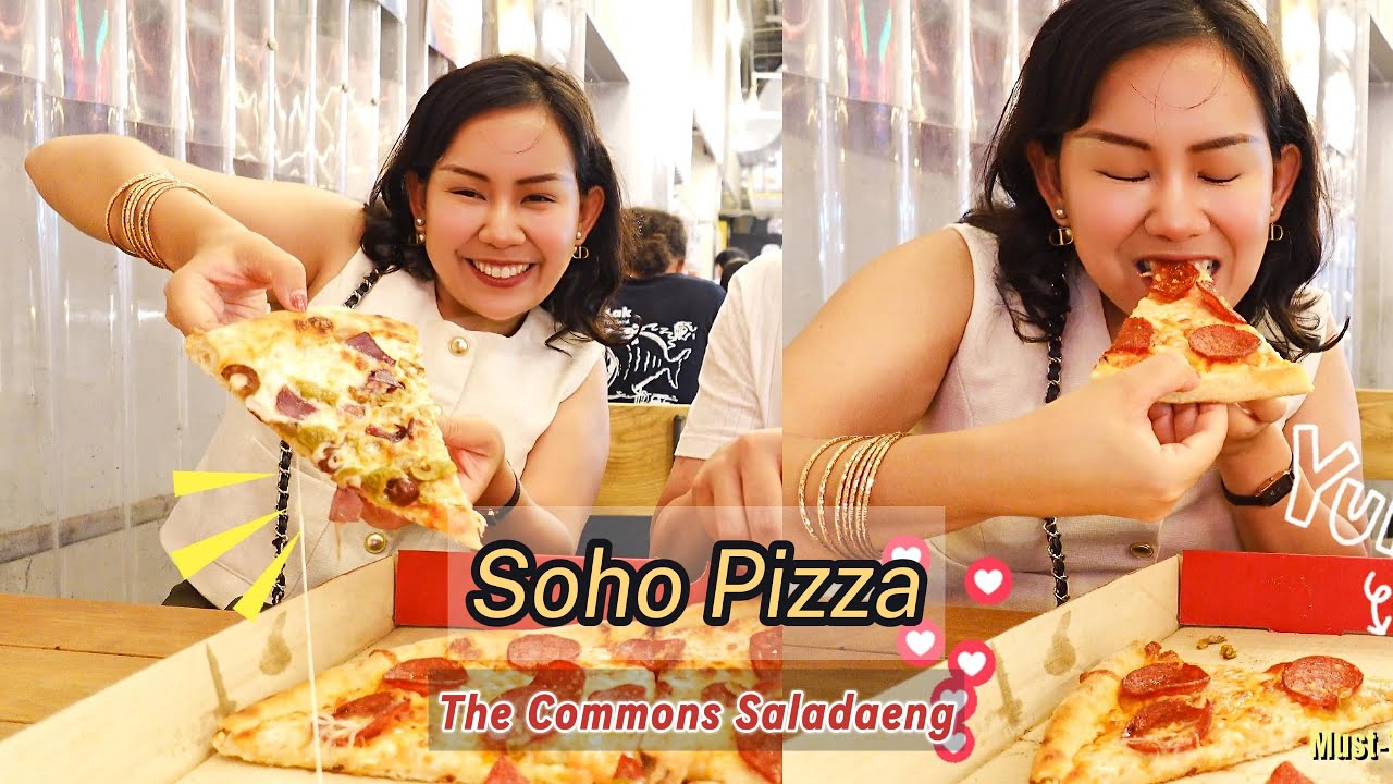 🔥 New York-Style Pizza at Soho Pizza | Must-Try at The Commons ...