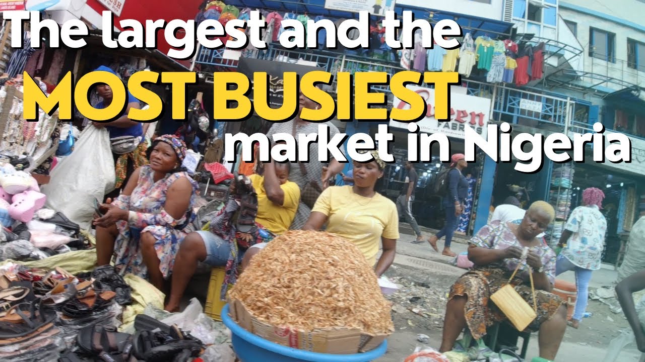 Lagos Island markets walking tour| EKO IDUMOTA AND BALOGUN MARKET Vlog ...