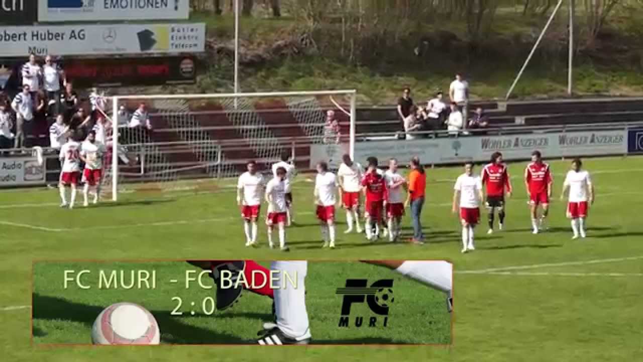 FC MURI - FC BADEN 2:0 SONNTAG 12. APRIL 2015 - YouTube