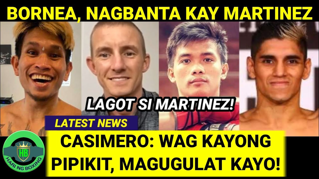 GRABE! Casimero, MANGGUGULAT Daw sa Laban Kay Butler | Bornea, NAGBANTA kay Martinez - YouTube