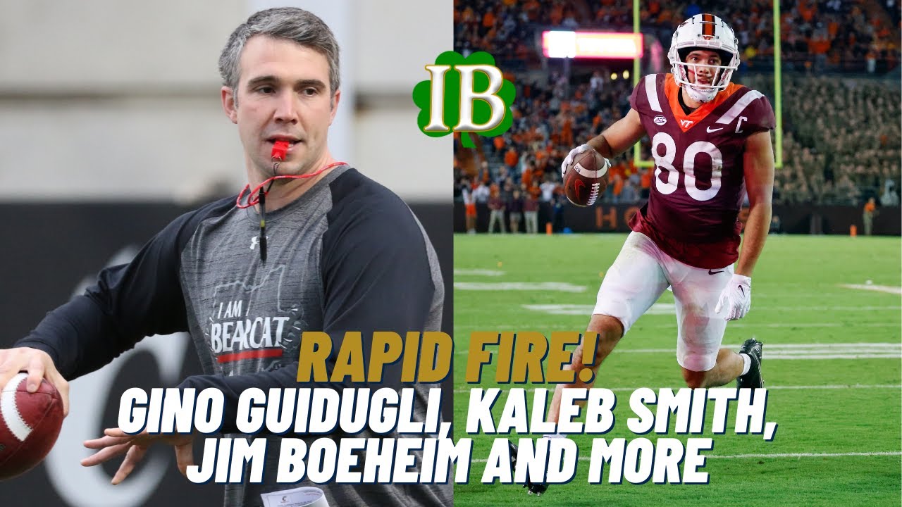 Rapid Fire: Gino Guidugli On Tyler Buchner, Kaleb Smith On Joe Rudolph ...
