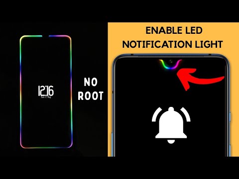 Enable Led Notification Light Around Notch Or Camera | Enable Led ...
