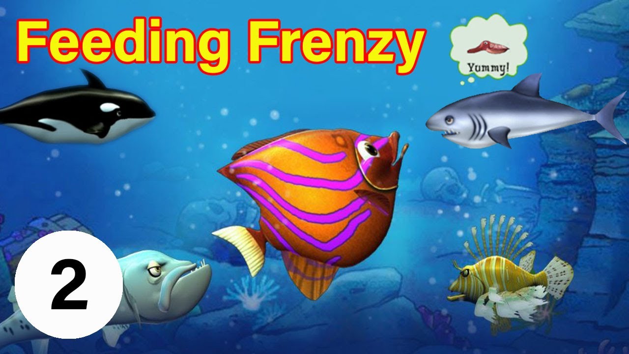 Fish Feeding Frenzy Gameplay Walkthrough EP2 - YouTube