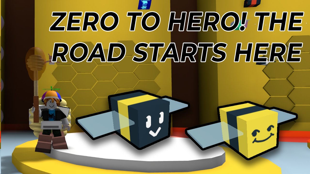 ZERO TO HERO STARTS NOW | Roblox | Bee Swarm Simulator EP 1 - YouTube