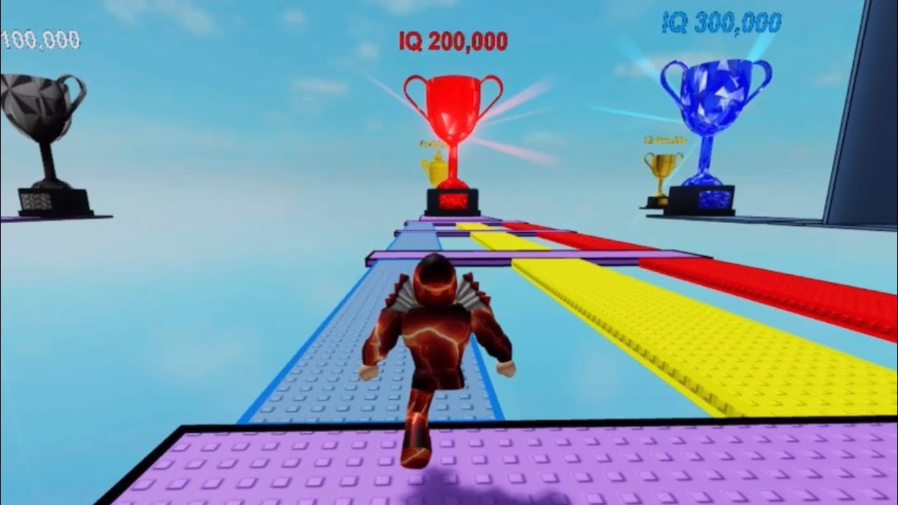 Infernusbloxxx - IQ 200,000 Trophy - IQ Obby Roblox Experience - YouTube