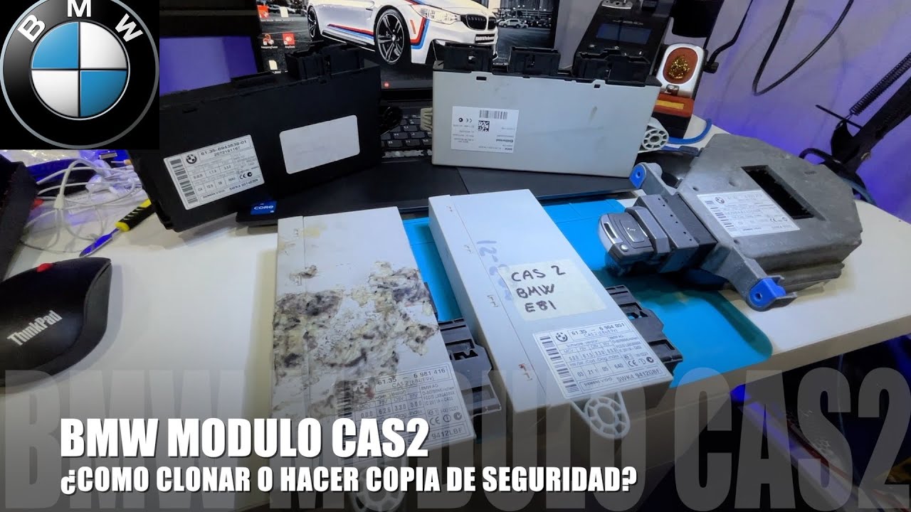 CAS2 BMW: ¿Como clonar o hacer copia de la unidad de llaves? - YouTube