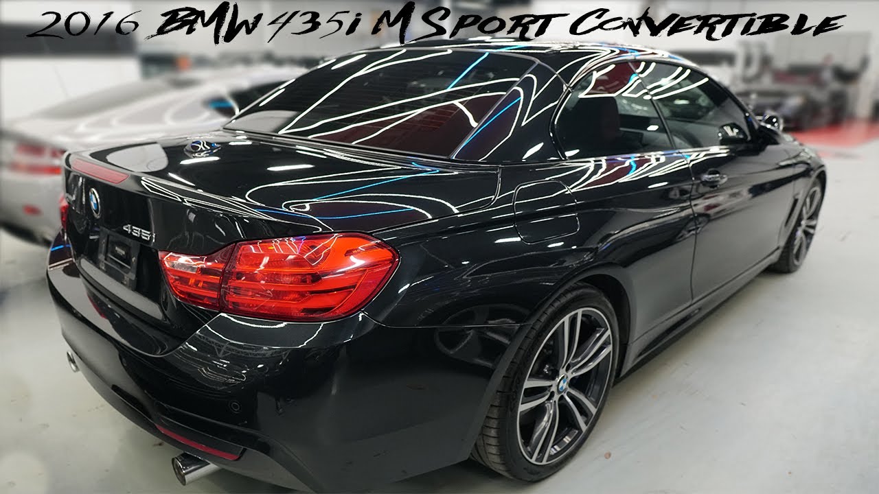 2016 BMW 435i M Sport Convertible Exterior and Interior Walkaround ...